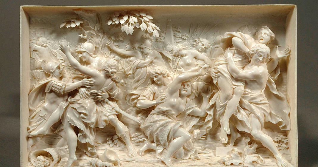 Raub der Sabinerinnen (Relief) - Bayerisches Nationalmuseum