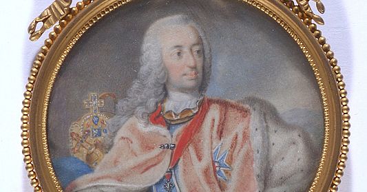 Miniatur: Kaiser Karl VII. - Bayerisches Nationalmuseum