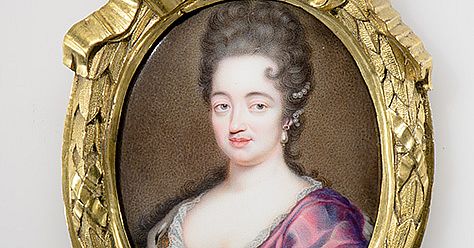 Miniatur: Ludwika Karolina Charlotte von Radziwill-Birze - Bayerisches ...