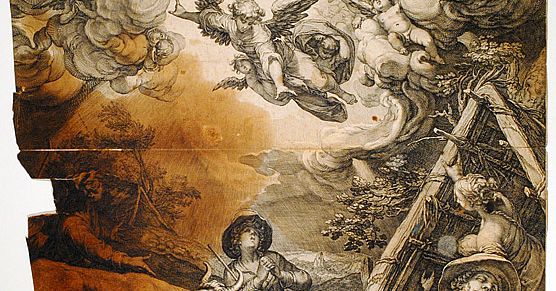 Kupferstich: Himmelsschau - Bayerisches Nationalmuseum