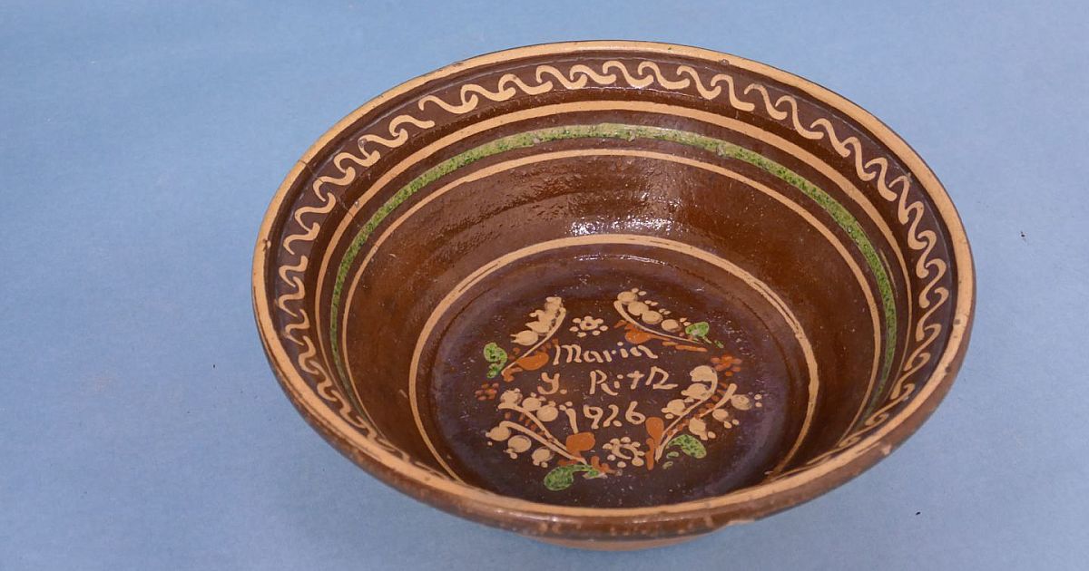Schüssel: Maria J. Ritz 1926 - Bayerisches Nationalmuseum