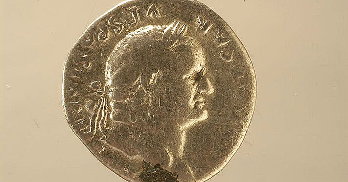 Münze: Denar mit Vespasian - Bayerisches Nationalmuseum