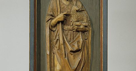Heiliger Johannes der Täufer (Relief) - Bayerisches Nationalmuseum