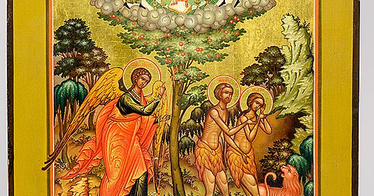 Ikone: Vertreibung aus dem Paradies - Bayerisches Nationalmuseum