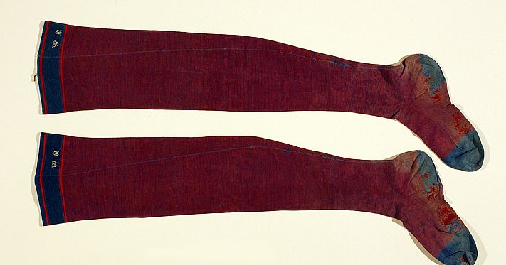 Frauenstrümpfe (Paar) - Bayerisches Nationalmuseum
