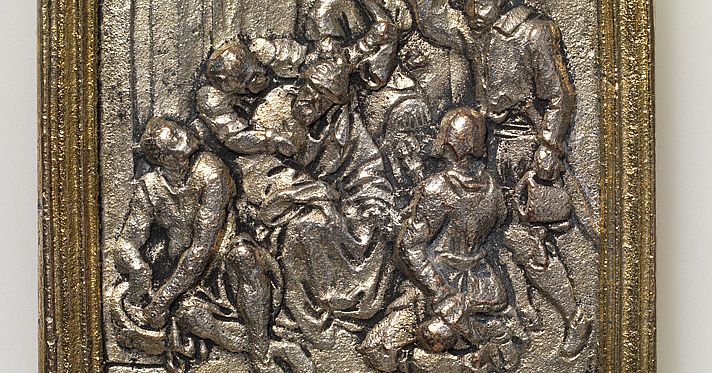 Relief mit Verspottung Christi - Bayerisches Nationalmuseum