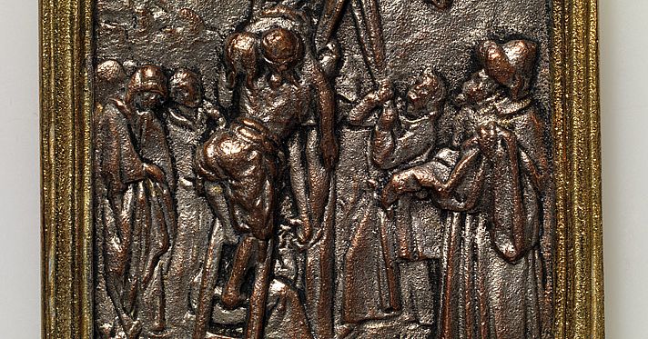 Relief mit Kreuzabnahme Christi - Bayerisches Nationalmuseum