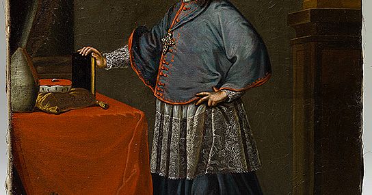 Gemälde aus dem Landshuter-Zimmer: Kardinal Johann Theodor von Bayern ...