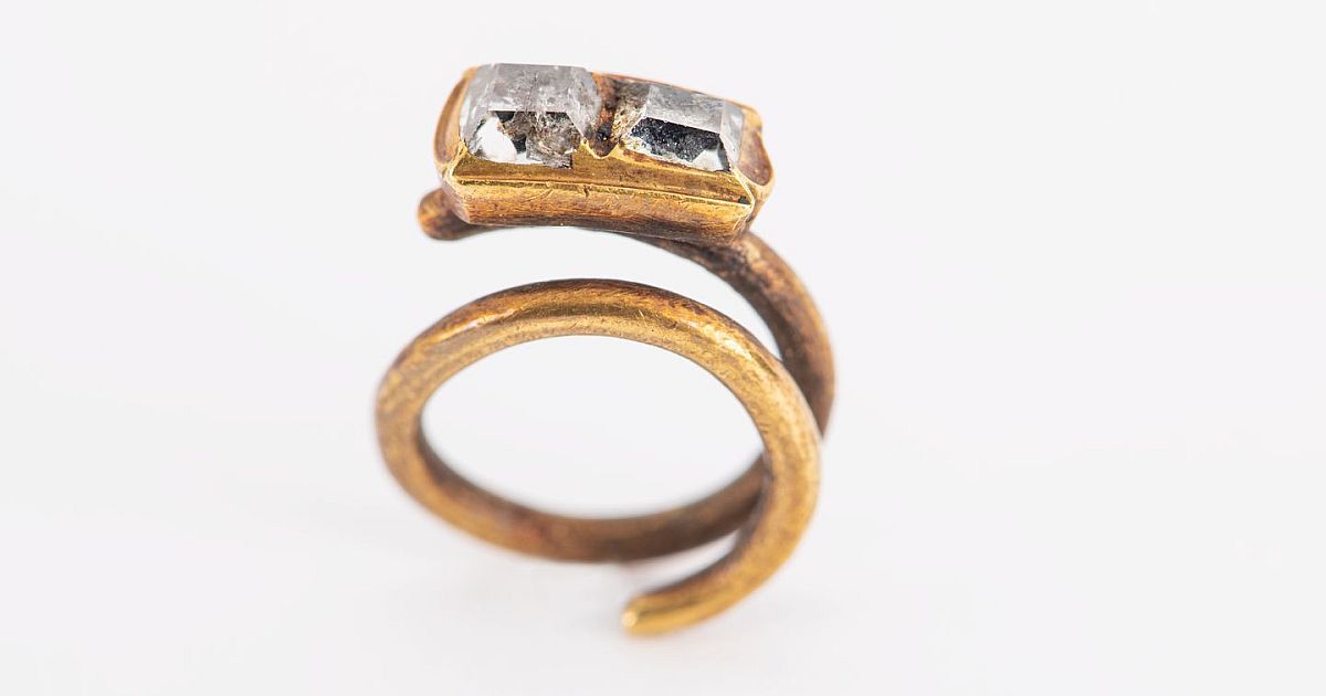Ohrring mit Diamanten der Pfalzgräfin Hedwig von Pfalz-Sulzbach (1603 ...