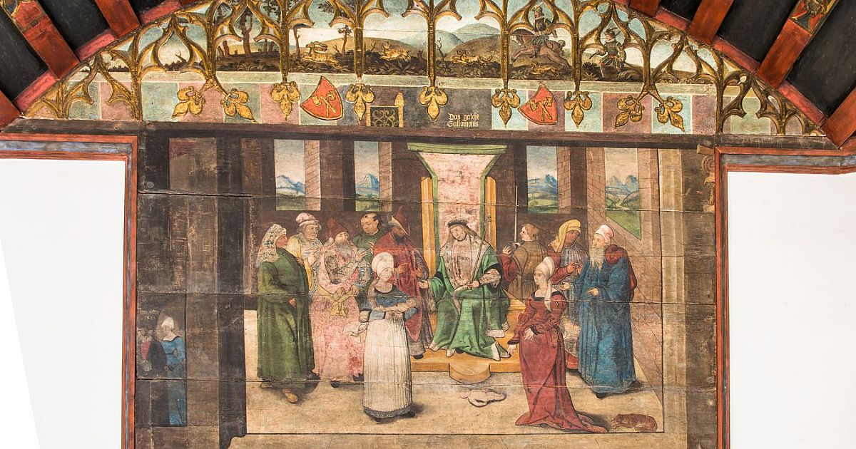 Urteil Salomons (Gemälde) - Bayerisches Nationalmuseum