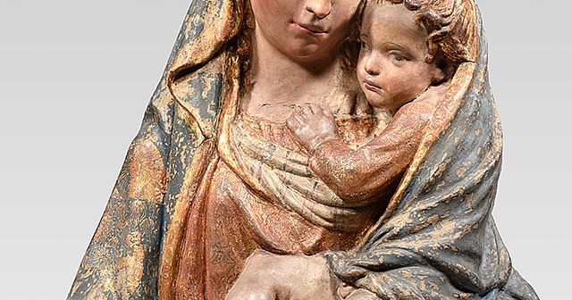 Maria mit dem Kind (Relief) - Bayerisches Nationalmuseum