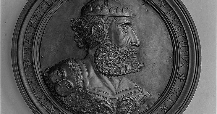 Medaillon: Tullus Hostilius - Bayerisches Nationalmuseum