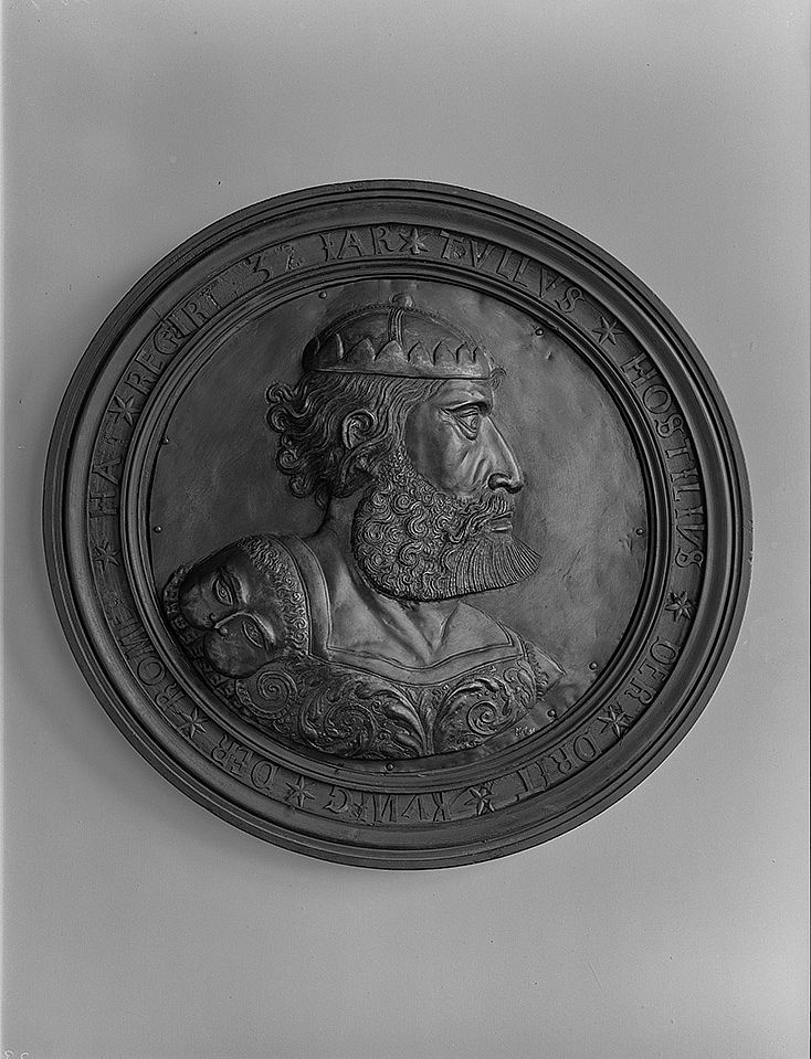 Medaillon: Tullus Hostilius - Bayerisches Nationalmuseum