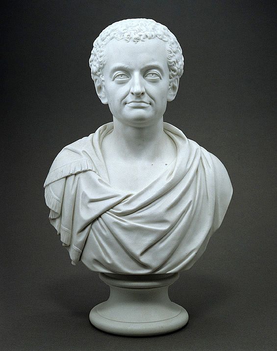 Büste mit Sockel: Staatsminister Maximilian Joseph Graf von Montgelas - Bayerisches Nationalmuseum