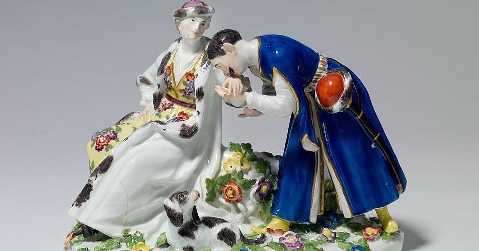 Figuren: Der Polnische Handkuss - Bayerisches Nationalmuseum