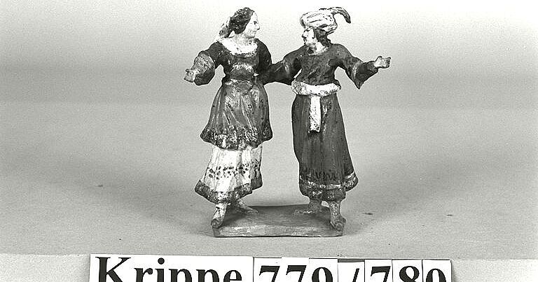 Tanzender Türke (Krippenfigur) - Bayerisches Nationalmuseum