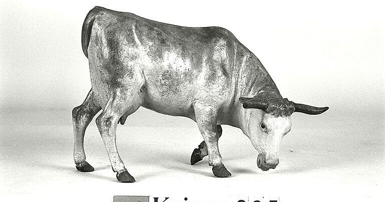 Tierfigur: Kuh - Bayerisches Nationalmuseum