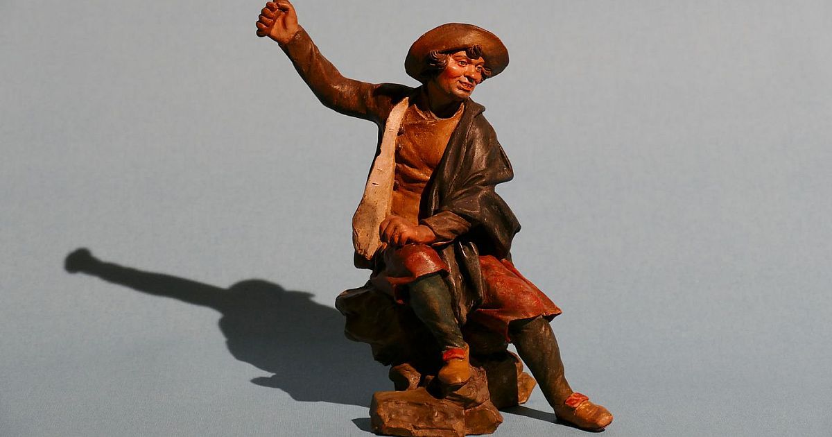 Handwerker (?) (Krippenfigur) - Bayerisches Nationalmuseum