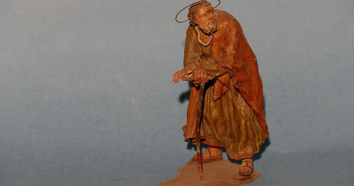 Hl. Joseph (Krippenfigur) - Bayerisches Nationalmuseum