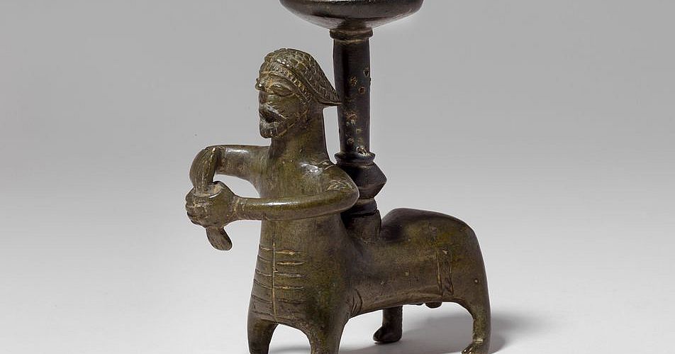 Leuchter in Form eines Kentauren - Bayerisches Nationalmuseum