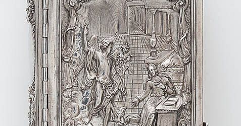 Gebetbuch mit Silbereinband - Bayerisches Nationalmuseum