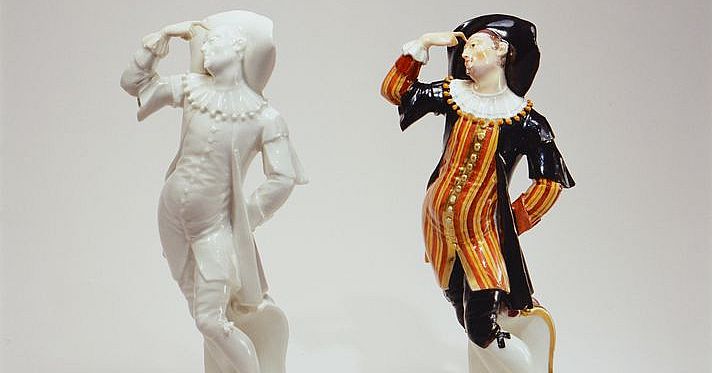 Dottore aus der Commedia dell'arte (Figur) - Bayerisches Nationalmuseum