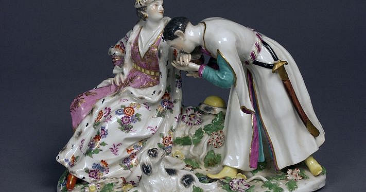 Figuren: Der polnische Handkuss - Bayerisches Nationalmuseum