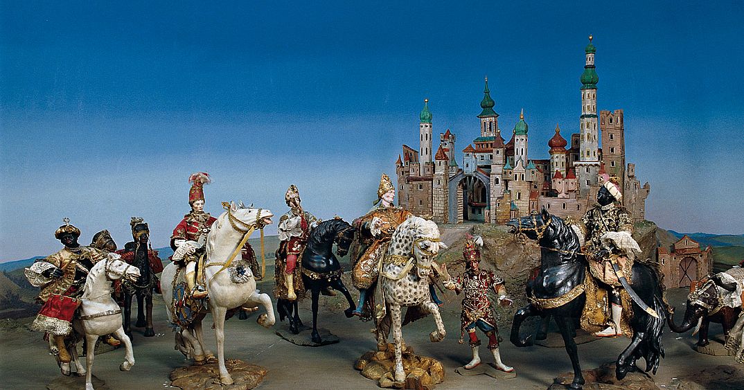Krippe: Zug der Heiligen Drei Könige - Bayerisches Nationalmuseum