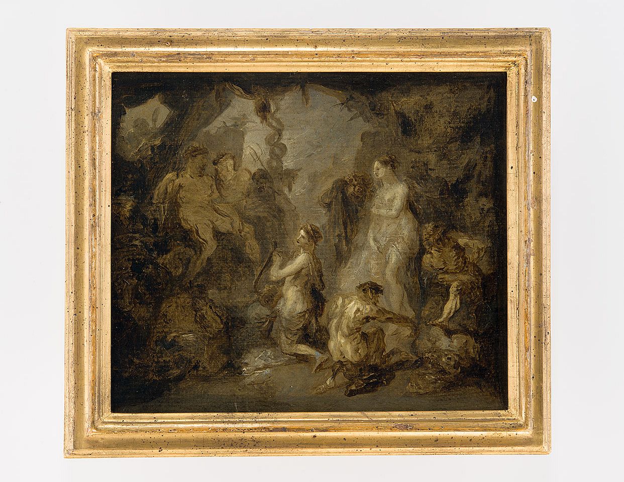 Gemälde (Skizze): Orpheus in der Unterwelt - Bayerisches Nationalmuseum