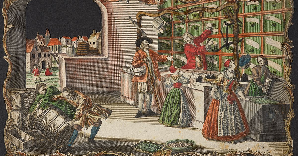 Guckkastenbild ( ? ) - Bayerisches Nationalmuseum