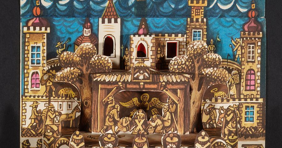 Papierkrippe - Bayerisches Nationalmuseum