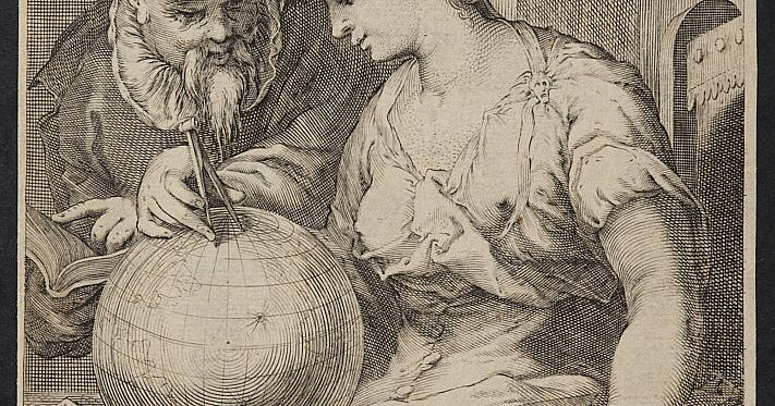 Kupferstich: Allegorische Darstellung - Bayerisches Nationalmuseum