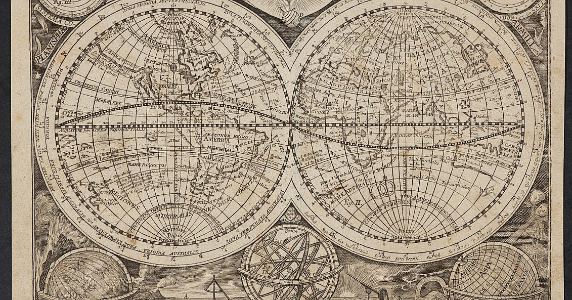 Kupferstich: Armillarsphäre - Bayerisches Nationalmuseum