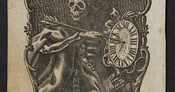 Kupferstich: Memento-Mori - Bayerisches Nationalmuseum