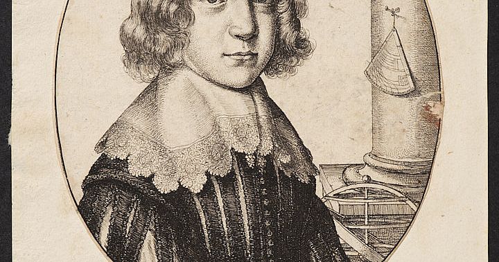 Radierung: Porträt Nathaniel Nye - Bayerisches Nationalmuseum