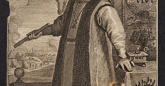 Kupferstich: Portrait v. Walter Graf Leslie - Bayerisches Nationalmuseum