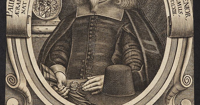 Kupferstich: Porträt Paul Memminger - Bayerisches Nationalmuseum