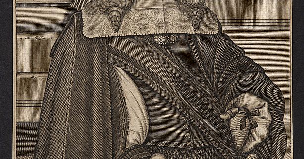 Kupferstich: Porträt Johannes Konrad Gundelfinger - Bayerisches Nationalmuseum