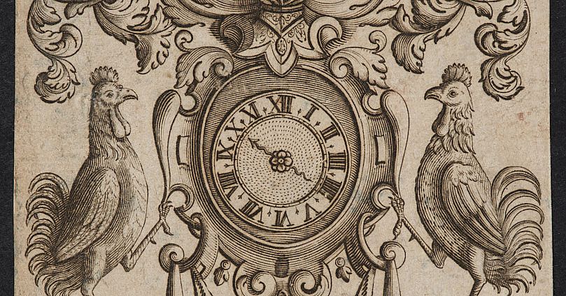 Kupferstich: Titelblatt Attends mon heure - Bayerisches Nationalmuseum