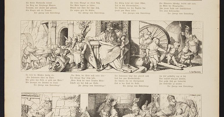 Münchner Bilderbogen Nr. 842: Die Zwerge vom Untersberg - Bayerisches ...