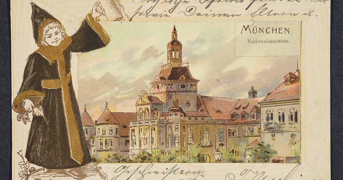 Postkarte - Bayerisches Nationalmuseum