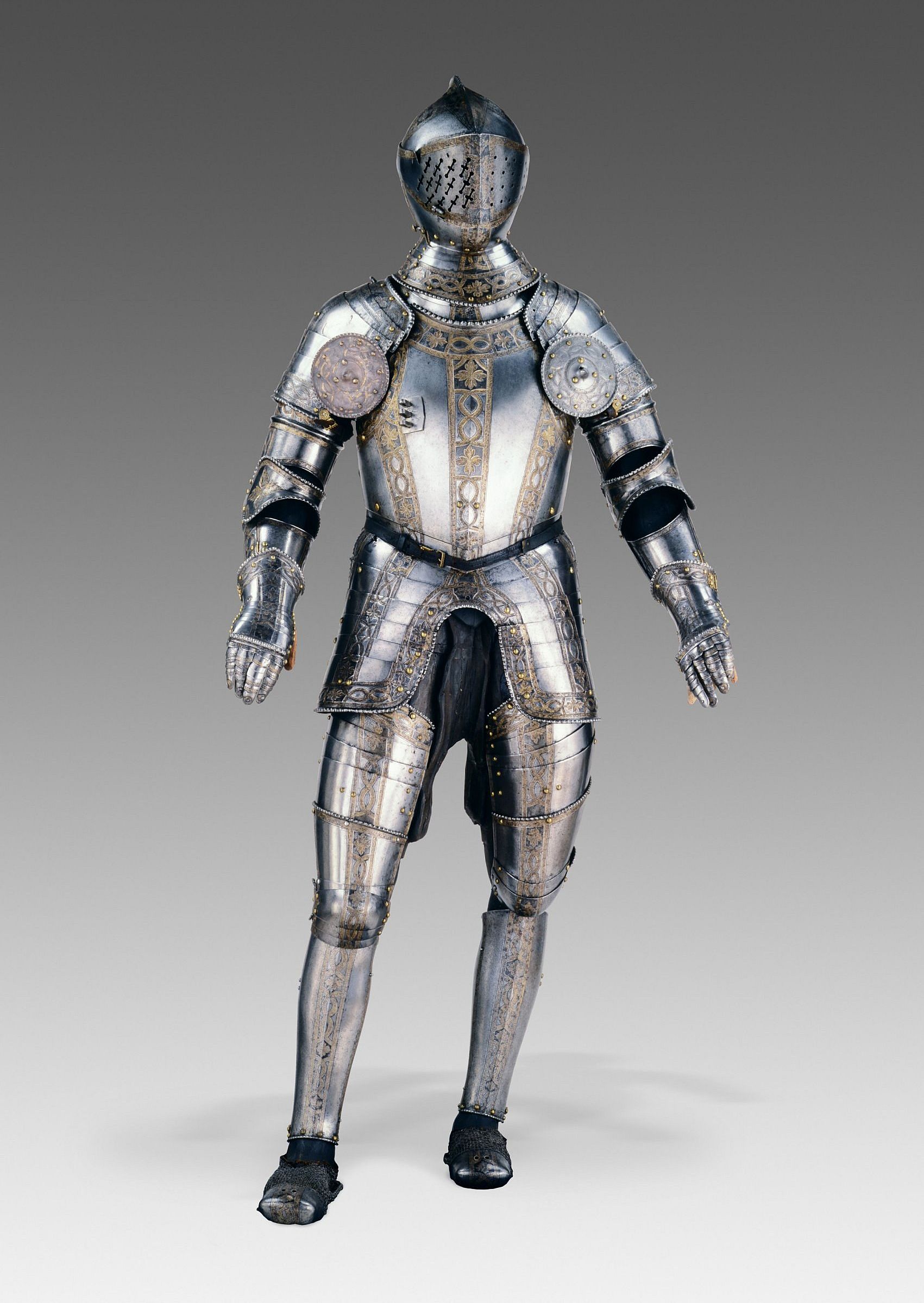 Armour on wooden figure - Bayerisches Nationalmuseum