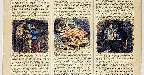 Münchener Bilderbogen Nr. 241. Märchen von einem, der auszog das Gruseln zu lernen - Bayerisches ...