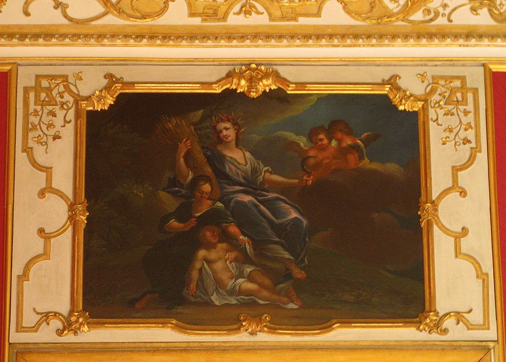 Gemälde mit Panneau: Herbst - Bayerisches Nationalmuseum