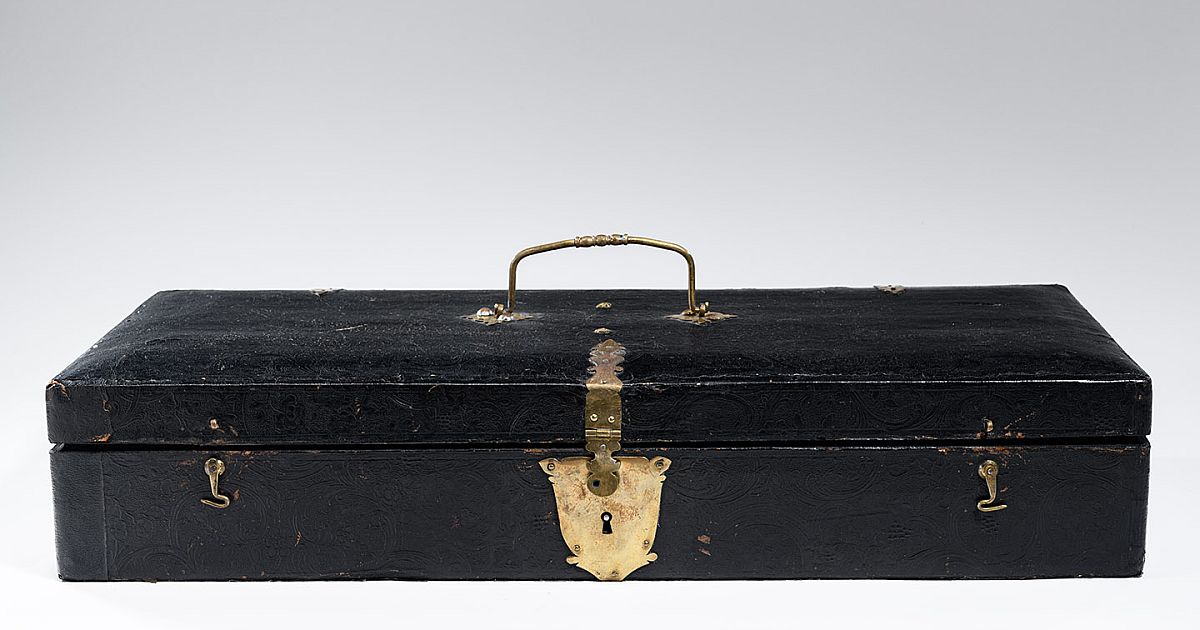Futteral mit Schlüssel zum Abtsstab - Bayerisches Nationalmuseum