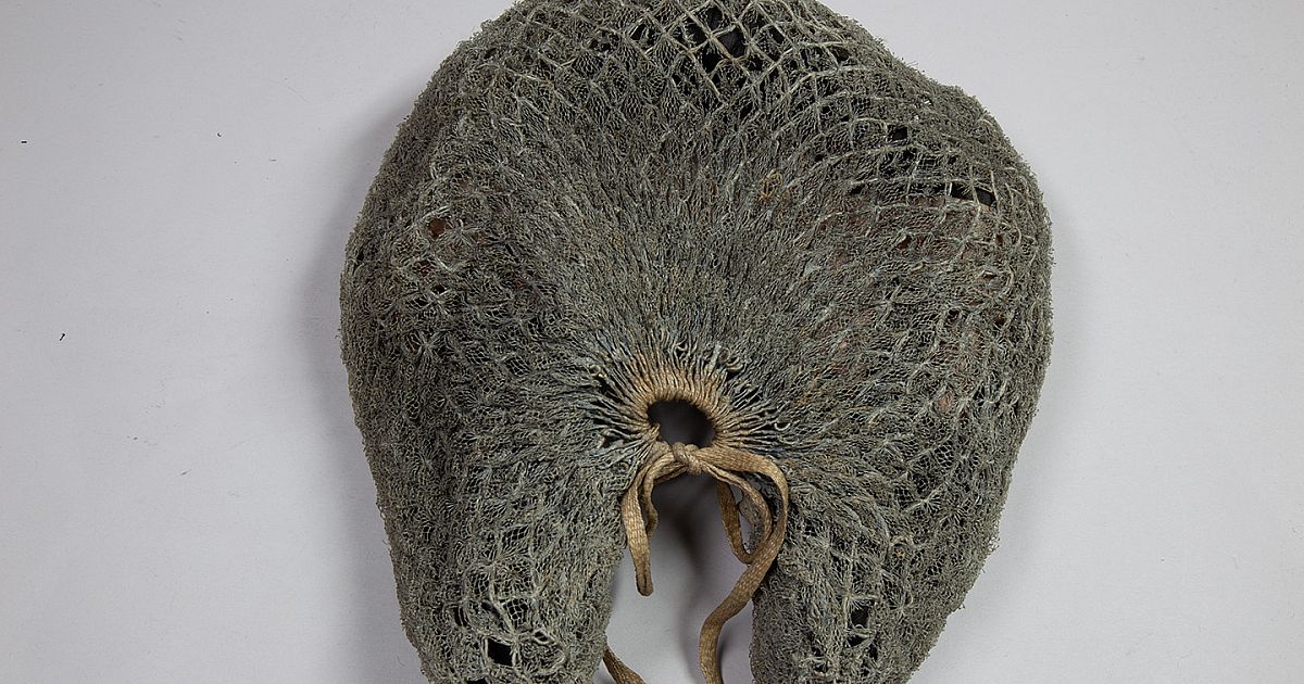 Gestrickte Haube - Bayerisches Nationalmuseum