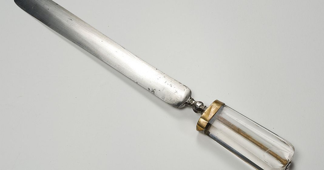 Messer mit Kristallgriff - Bayerisches Nationalmuseum