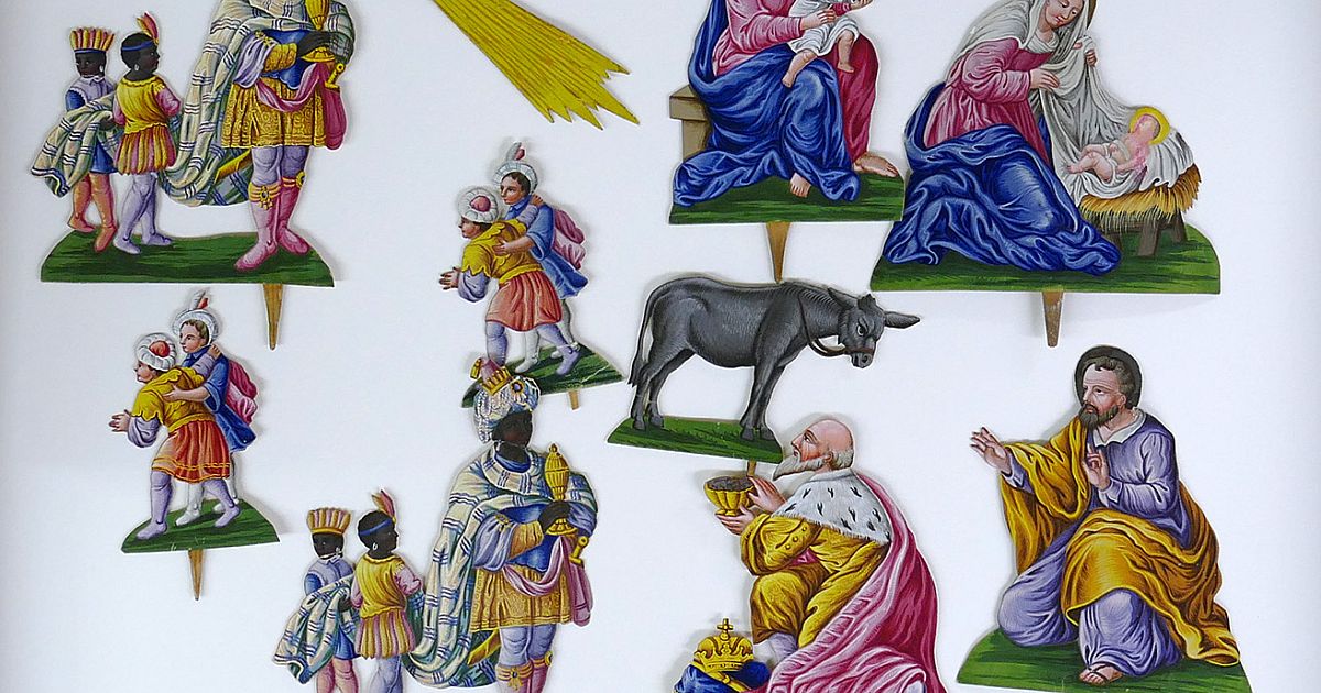 Papierkrippe - Bayerisches Nationalmuseum
