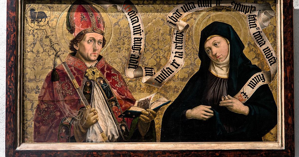 Hl. Augustinus und Hl. Monika (Gemälde) - Bayerisches Nationalmuseum