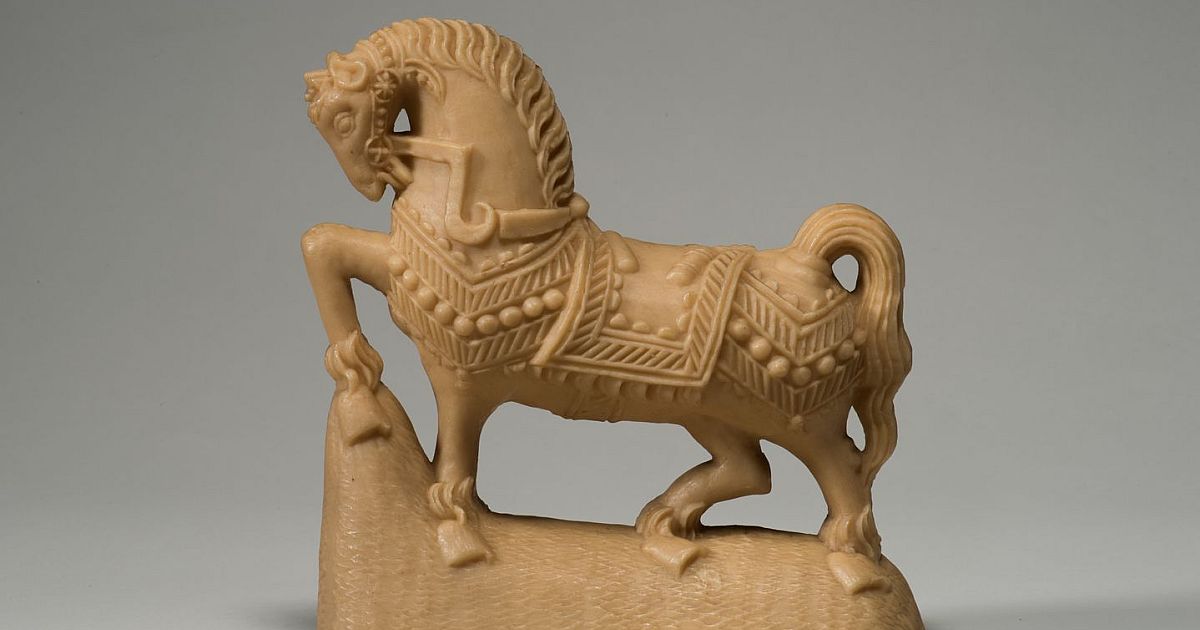 Tierfigur: Springendes Pferd - Bayerisches Nationalmuseum